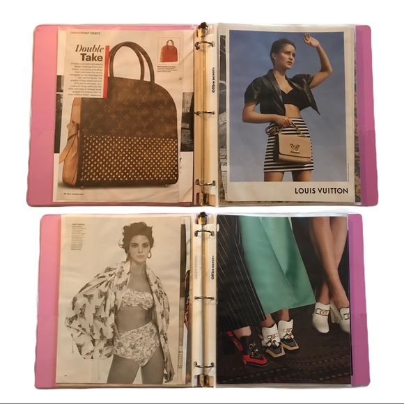 Louis Vuitton | Wall Decor | Louis Vuitton Book And Binder | Poshmark